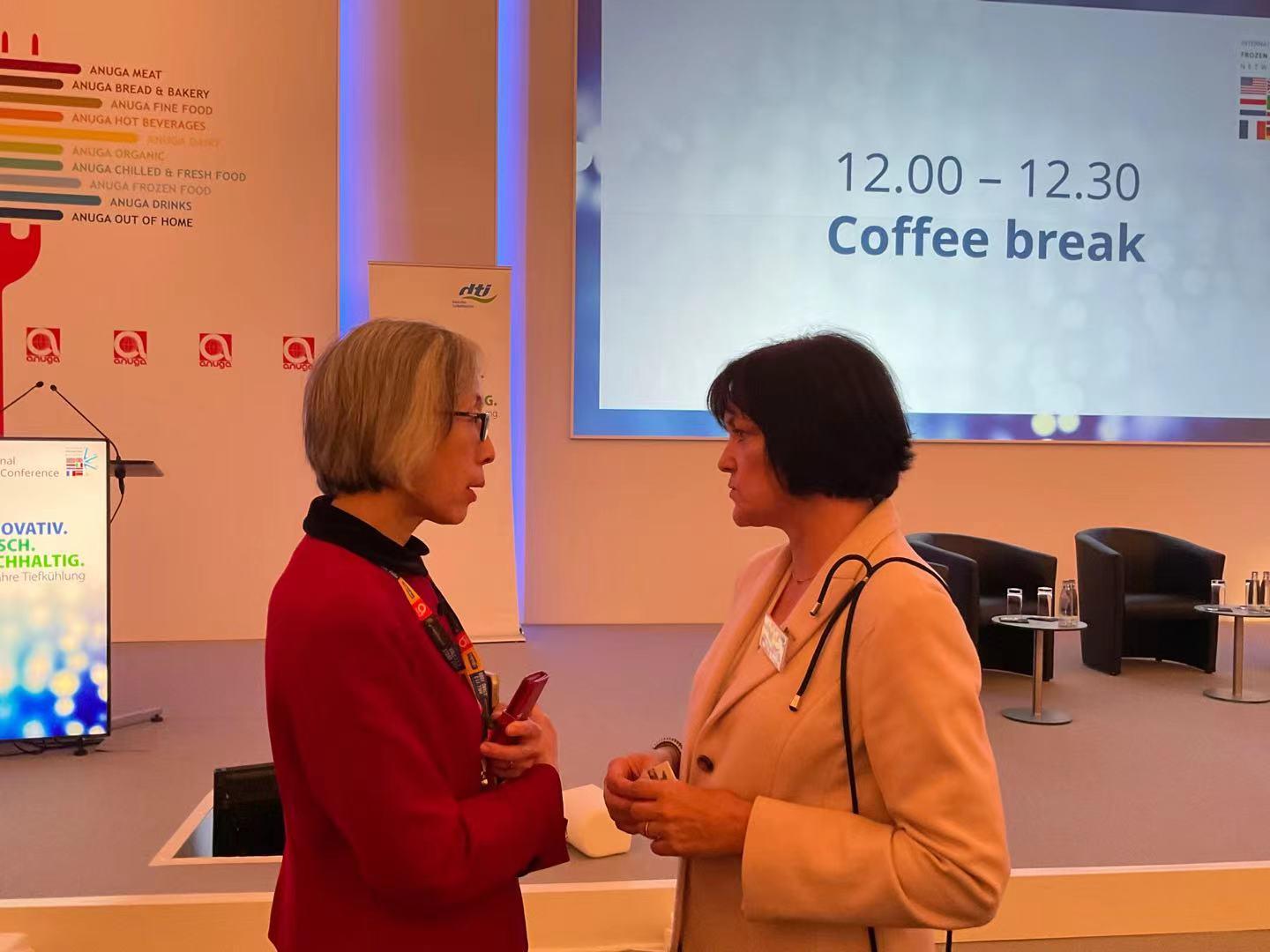 于露副会长受邀参加首届国际冷冻食品（IFFN）大会 - 中国食品土畜进出口商会